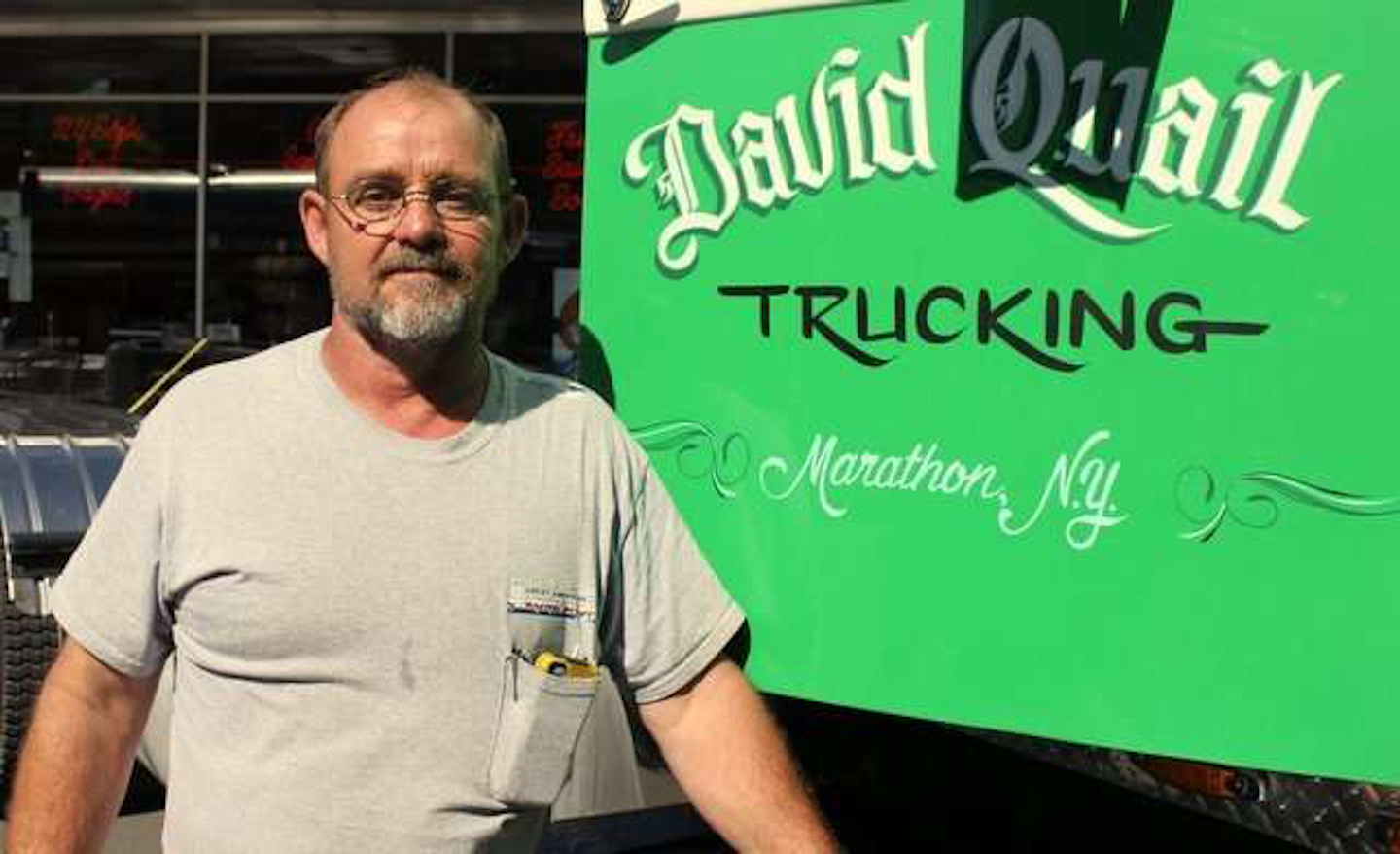 David Quail is a happy man. And, why not? | Truckers News