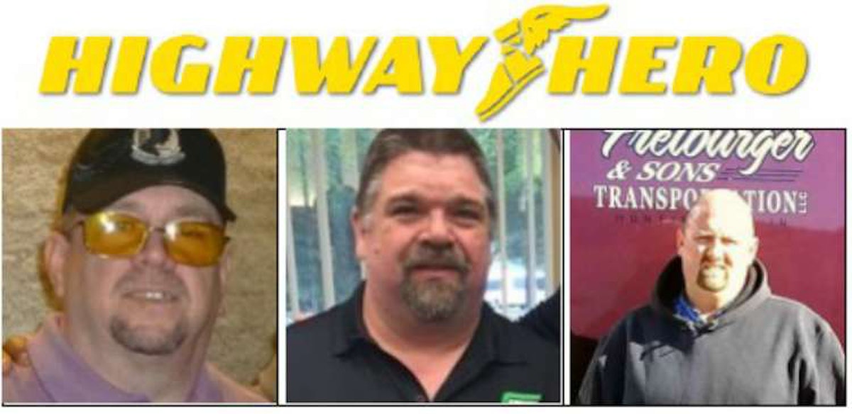 3 finalists named for Highway Hero award | Truckers News