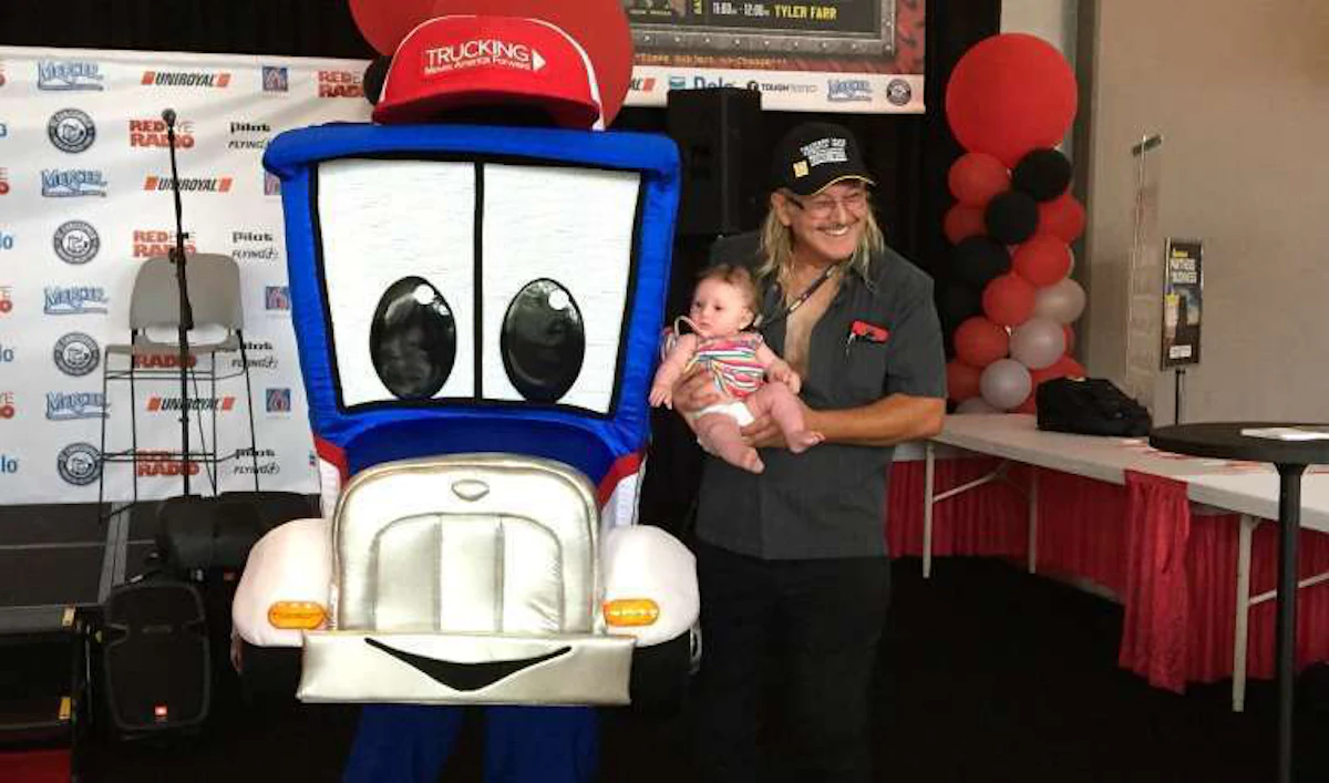 TMAF names new mascot Safety Sammy at GATS | Truckers News