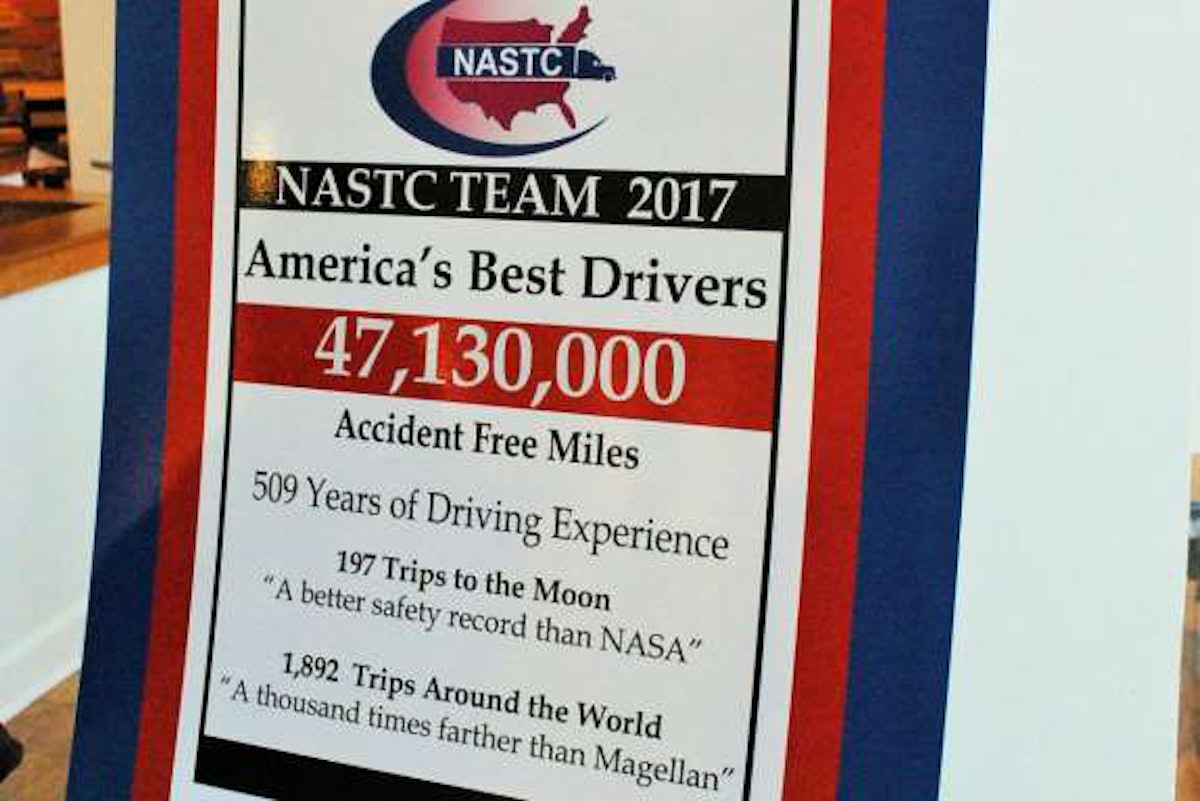 Woman truck driver receives NASTC award | Truckers News