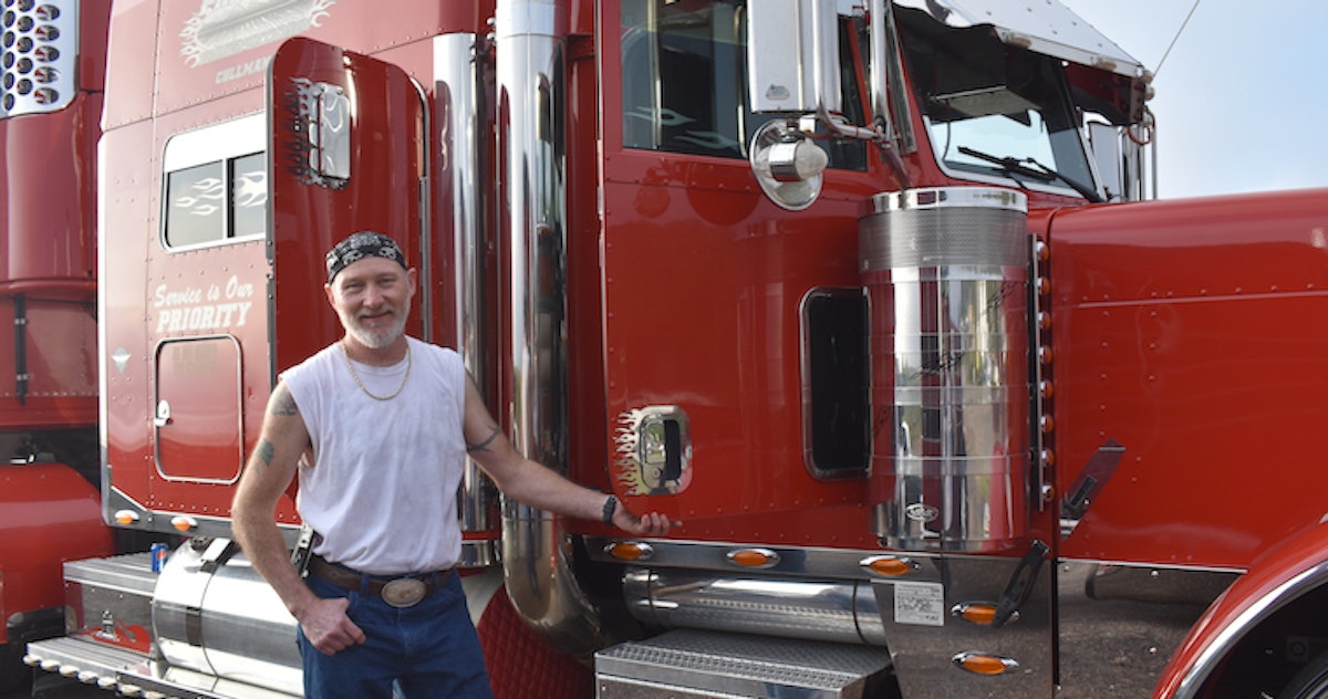 Red Simpson tribute truck makes appearance at AL truck show | Truckers News