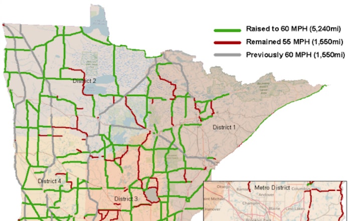 Minnesota DOT raises speed limit on 5,000 miles of roads | Truckers News