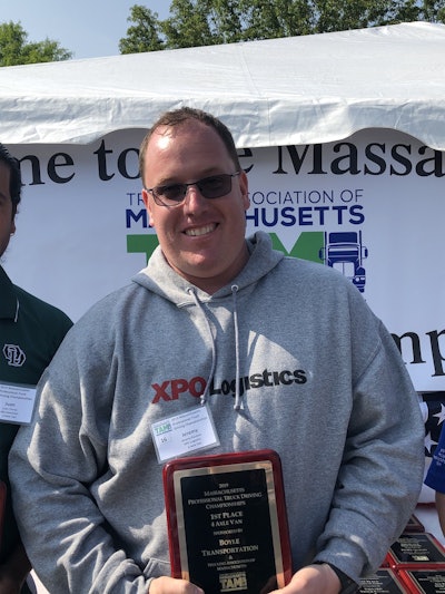 XPO Logistics driver wins Massachusetts grand champ title | Truckers News