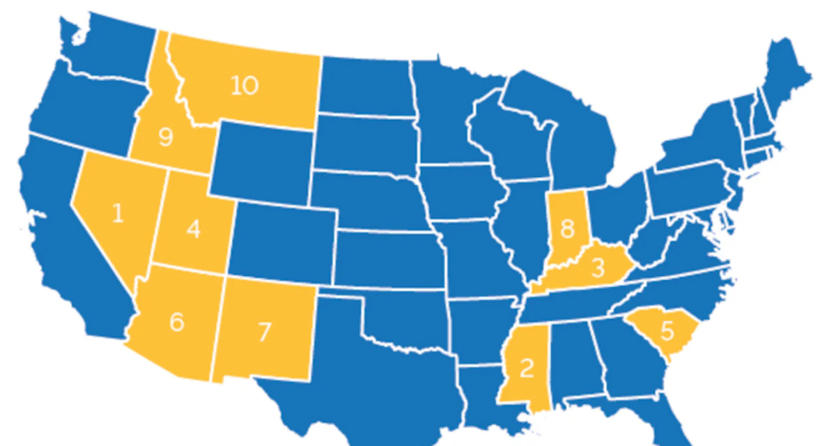 Here’s which states are best, worst for truck drivers financially ...