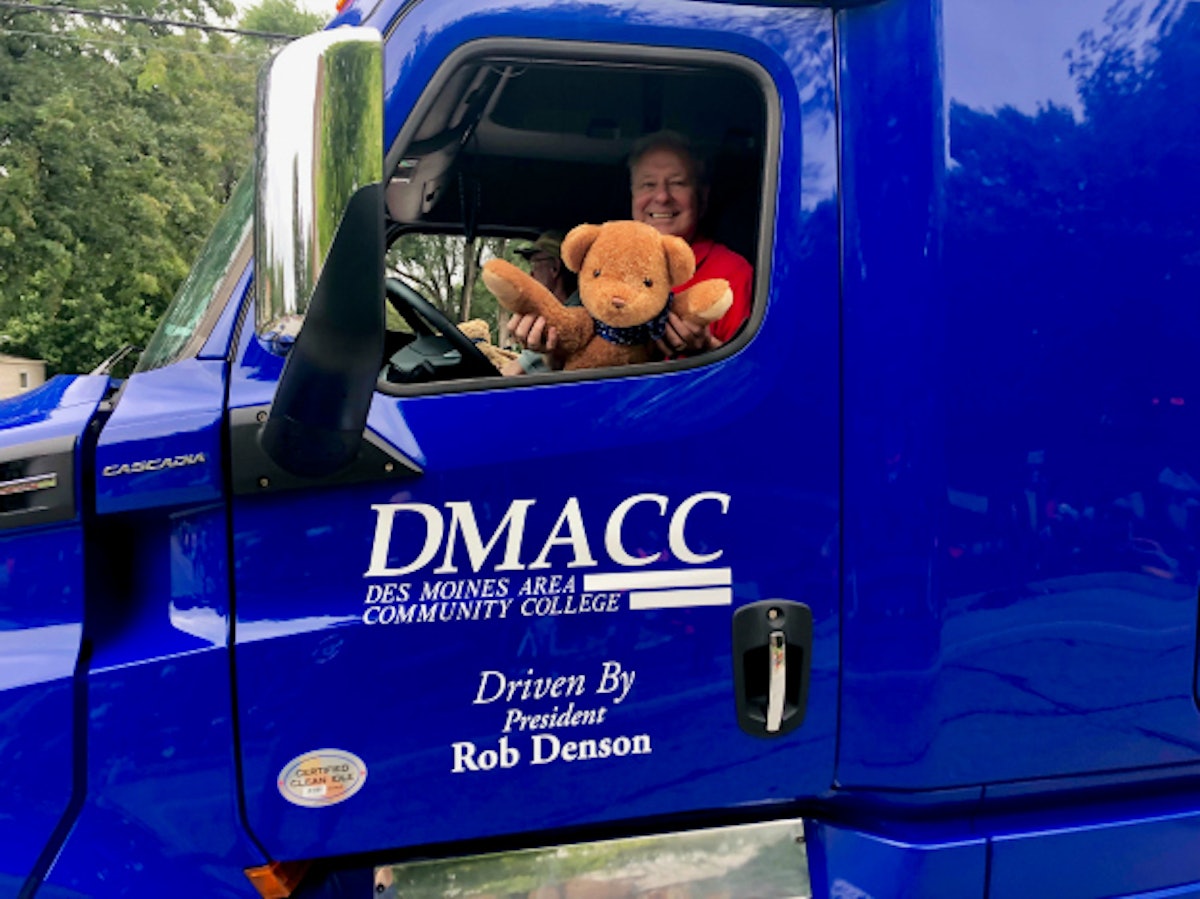 College president with CDL enjoys being at the wheel | Truckers News