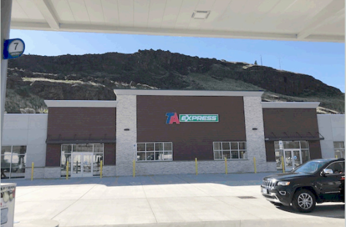 TA Express opens in Oregon with 40 parking spots | Truckers News