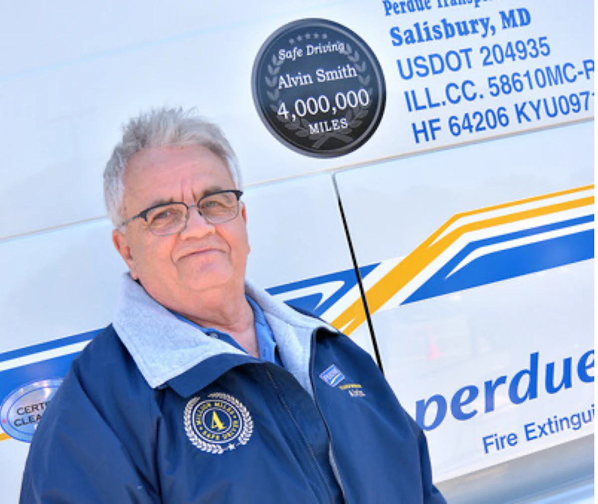 63-year-old driver becomes fleet's first 4 million miler | Truckers News