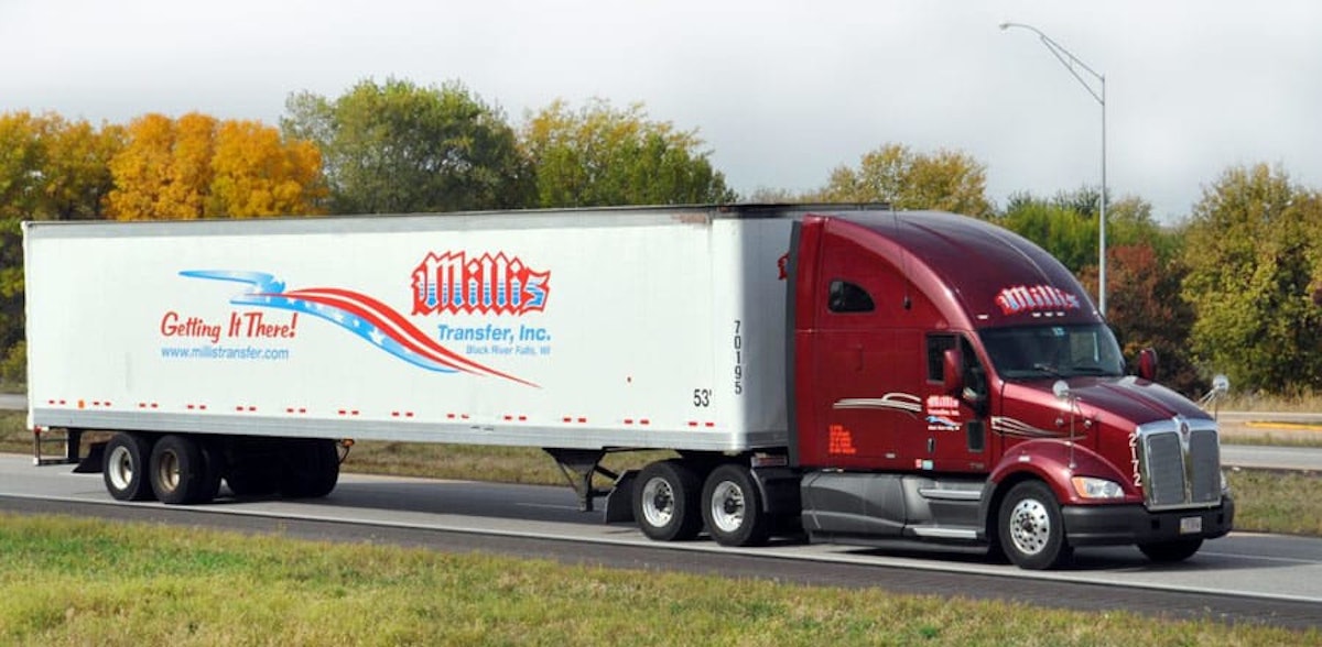 Wisconsin-based Millis Transfer increases pay for its drivers ...