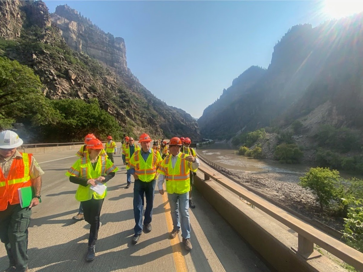 I-70 through Colorado's Glenwood Canyon to partially reopen Saturday ...