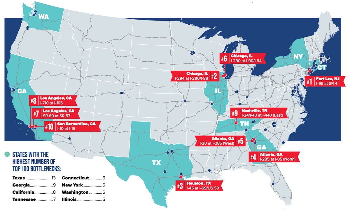 Bottleneck report finds traffic conditions continue to deteriorate post ...