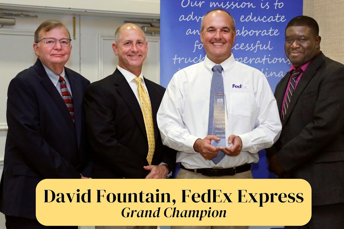 FedEx Freight Driver wins South Carolina Driving Competition ...