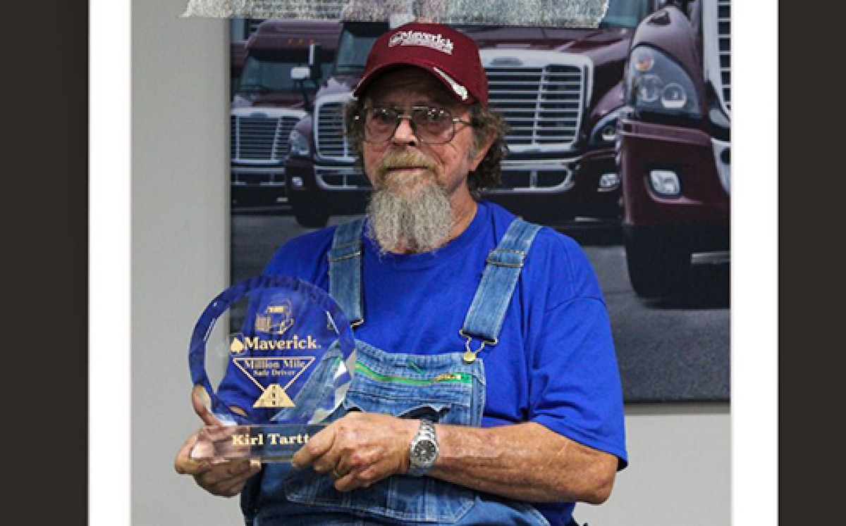 Maverick trucker of over 33 years honored for driving 4 million miles ...