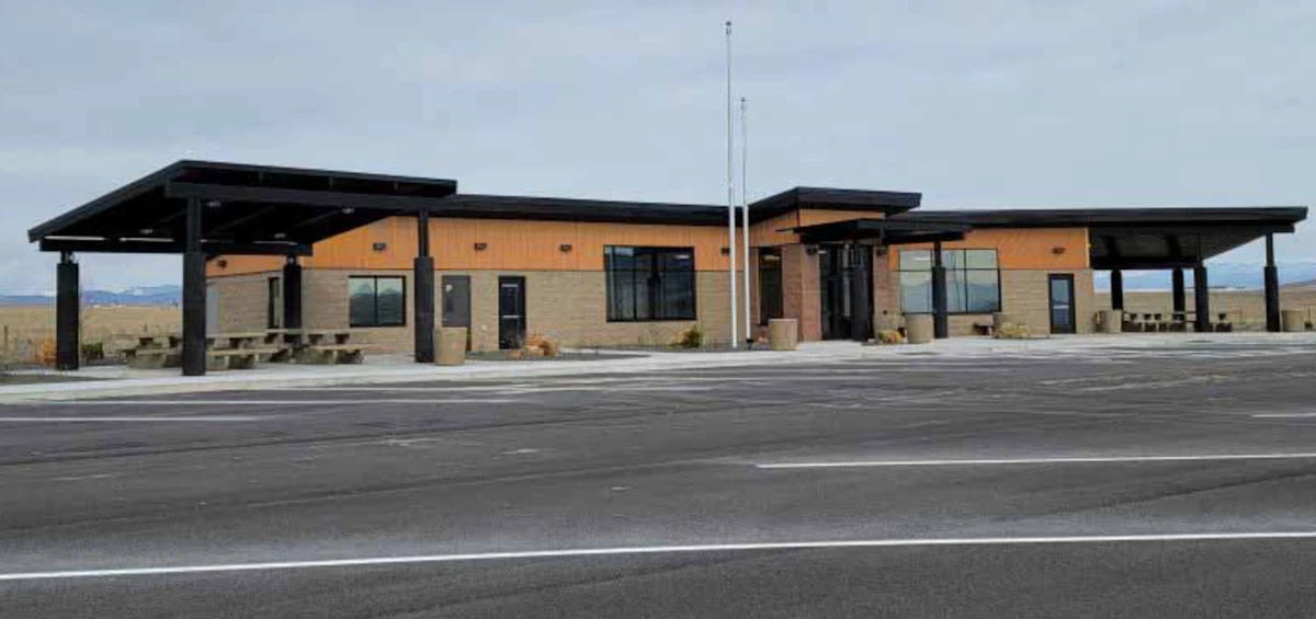 New rest area near I-90 in Montana opens today; 35 truck parking spaces ...
