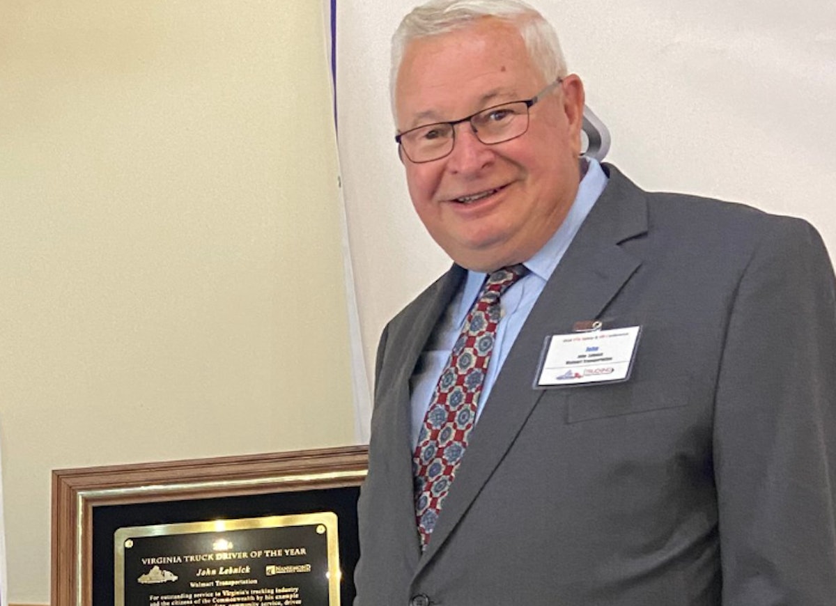 Trucker with 50 years on the road named Virginia's Driver of the Year ...