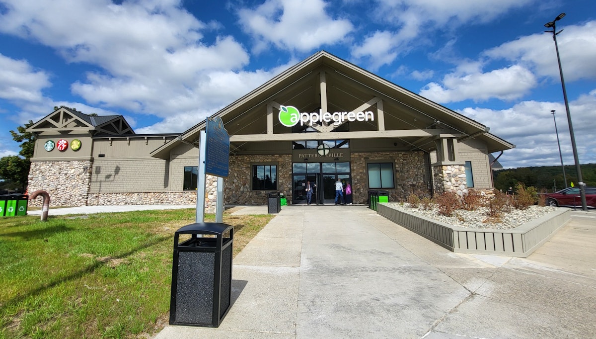 Renovated NYS Thruway rest area includes amenities for truck drivers ...