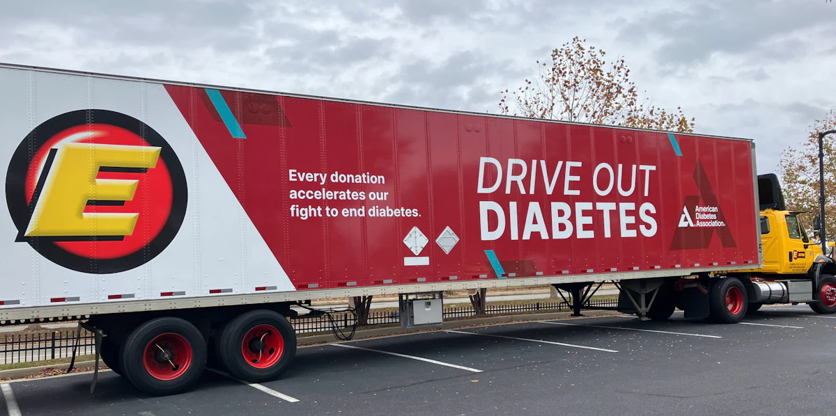 Estes wraps trailers in support of American Diabetes Association ...