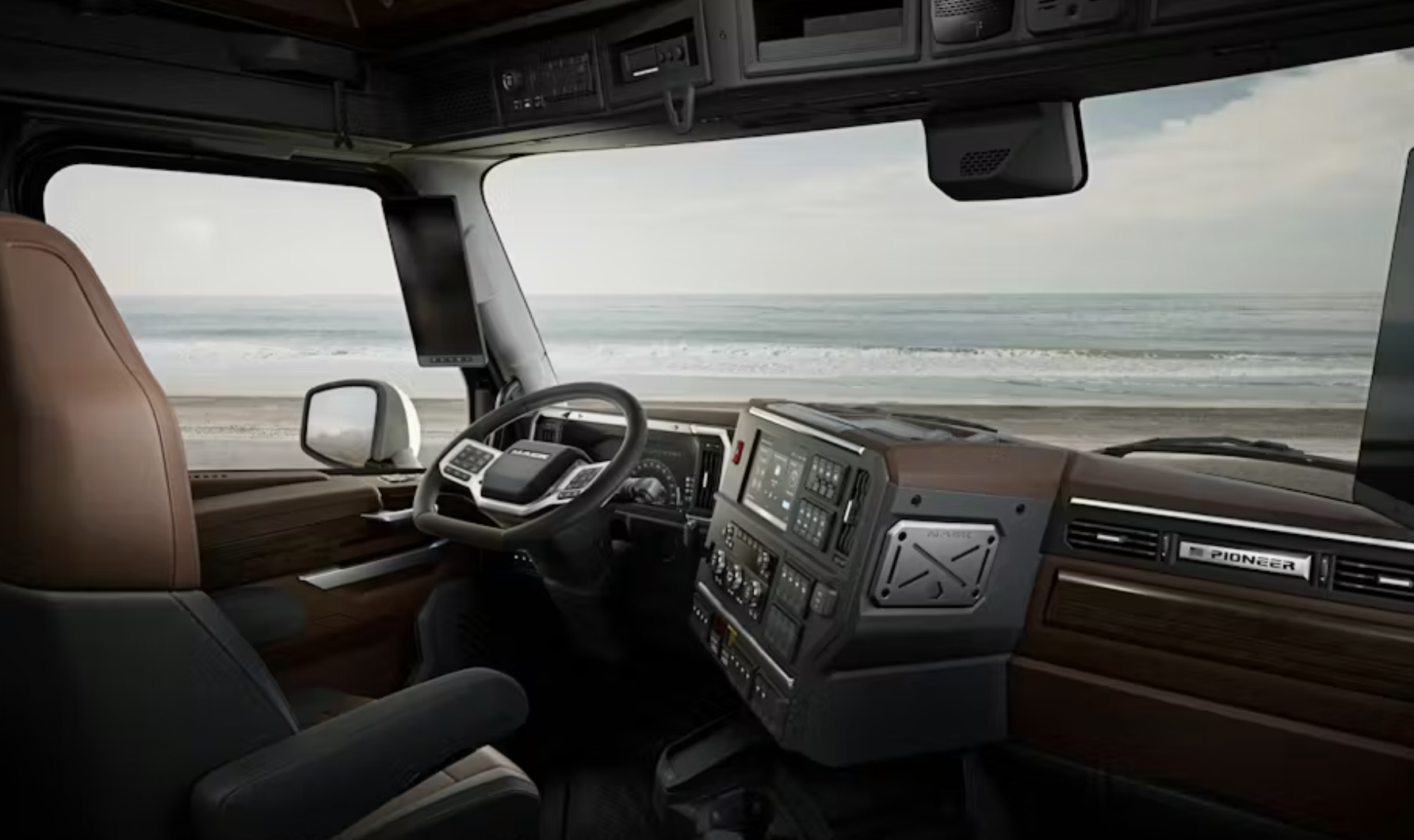 Unveiled: New Mack Pioneer provides driver comfort on the highway ...