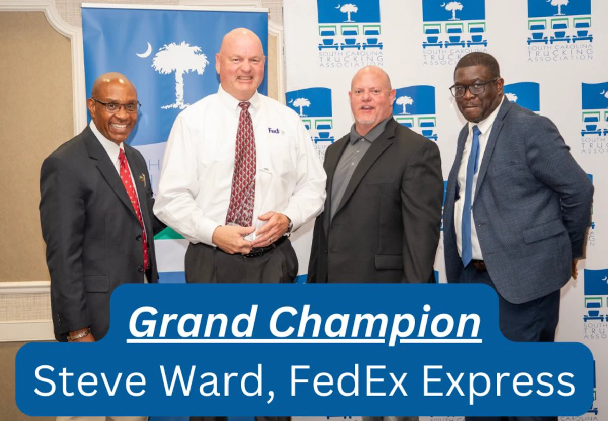 FedEx Express driver Steve Ward wins SCTA driving skills competition ...