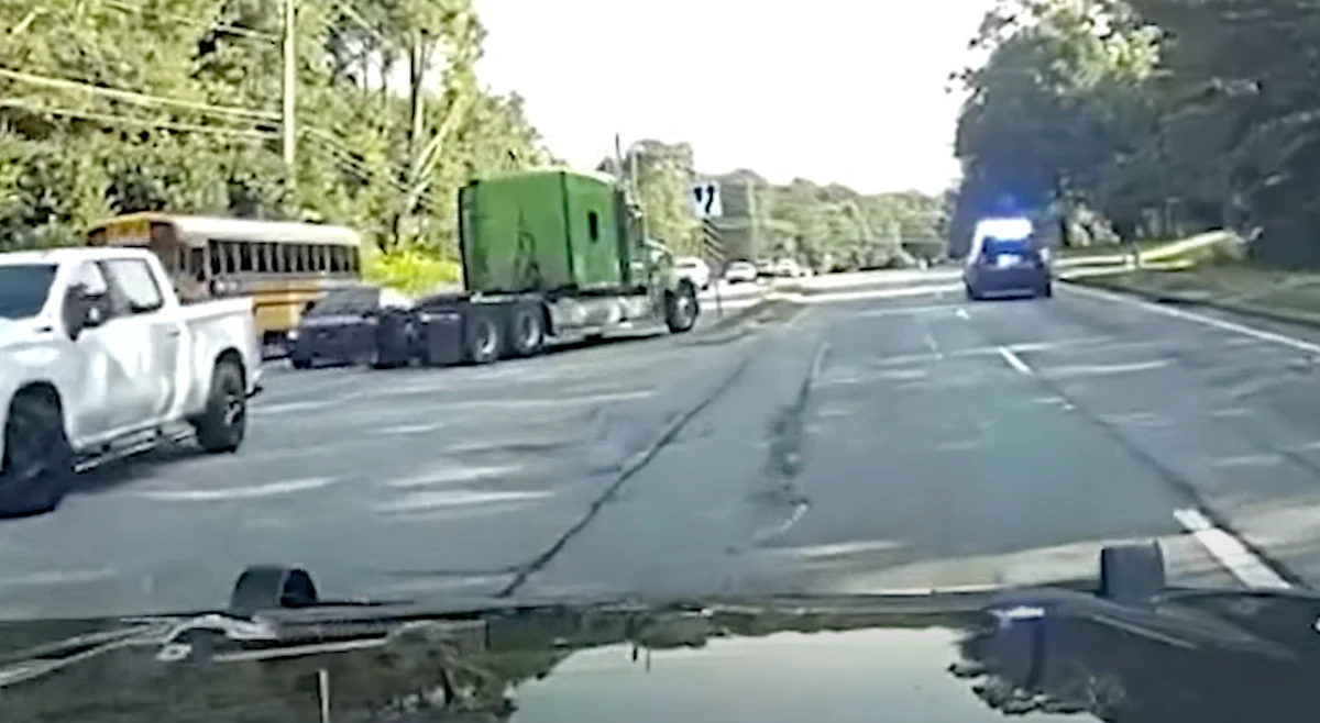 Georgia cops chase stolen semi; incident ends with crash, arrest ...