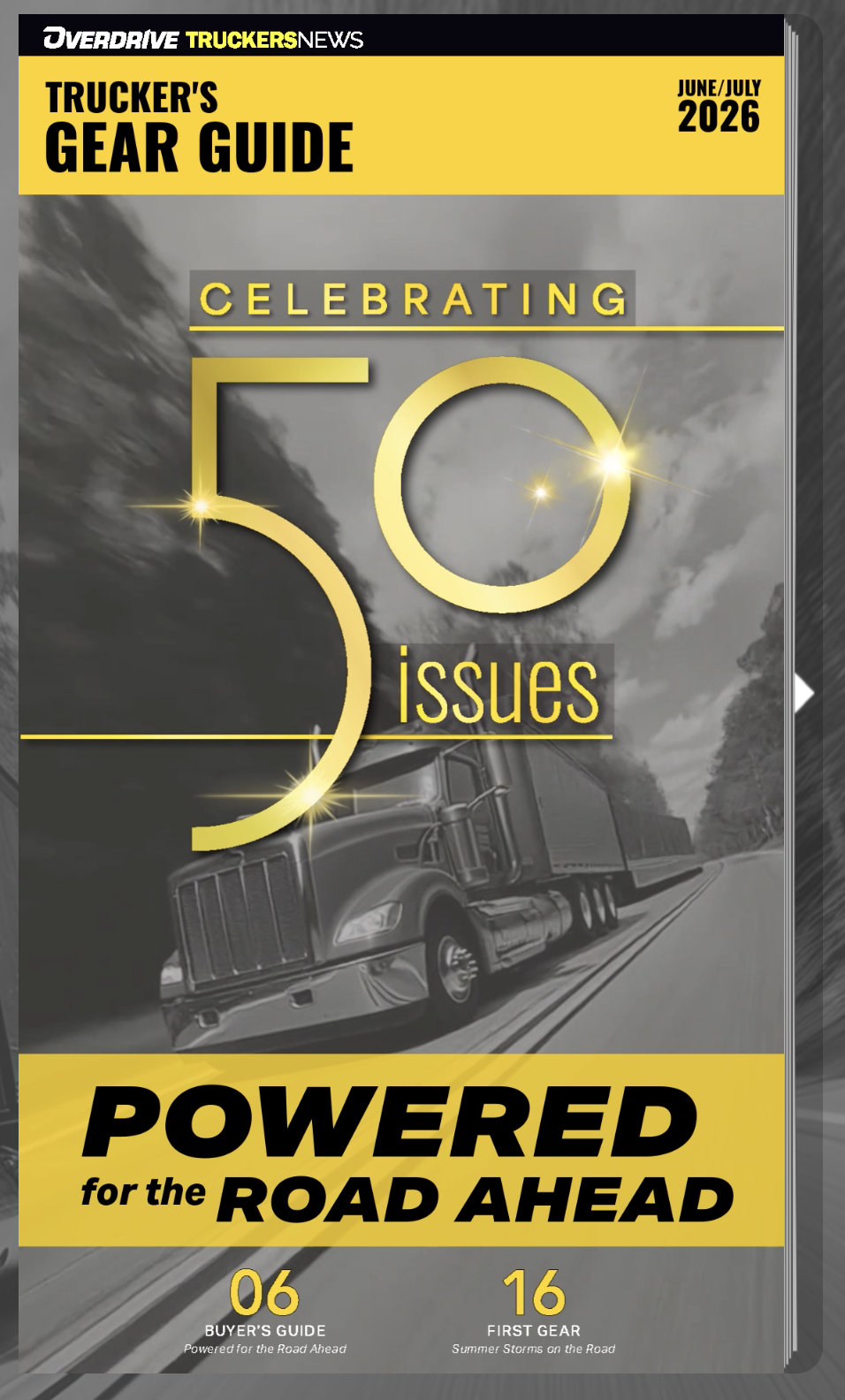 Truckers Gear Guide reaches milestone 50th edition! | Truckers News